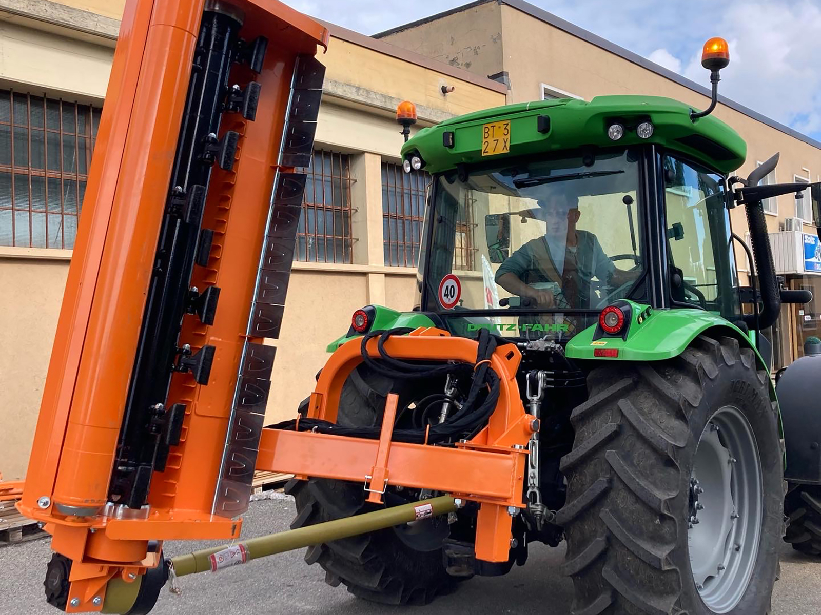 Sideshift Flail Mower, Heavy Offset Side Mulcher For Tractors ALCE-200